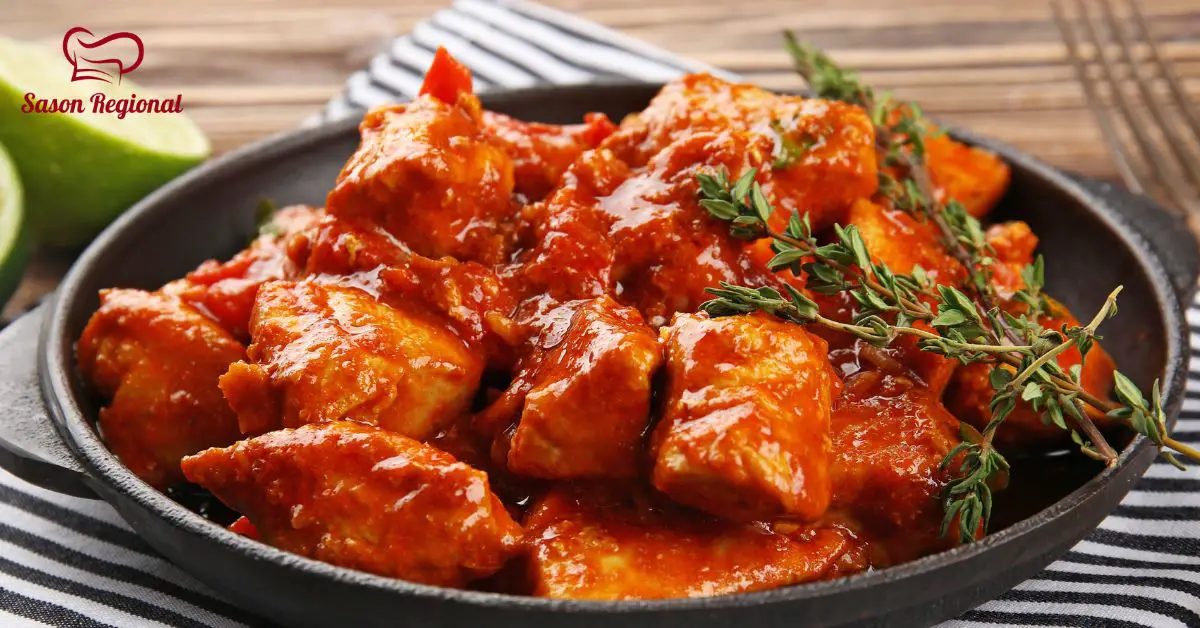 Paso a paso de cómo preparar un delicioso pollo en salsa roja con un ...